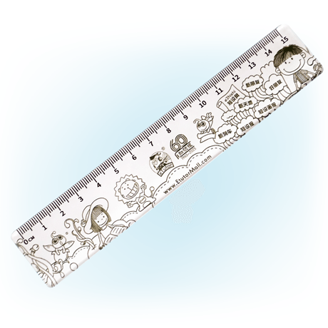 Etutor ® Ruler (White)